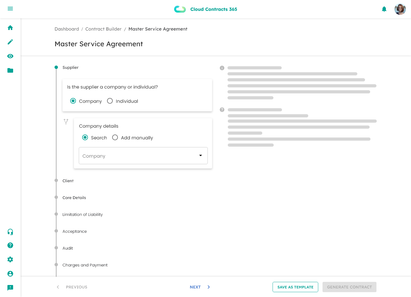 Legal Contract Generator - Build Contracts in Minutes